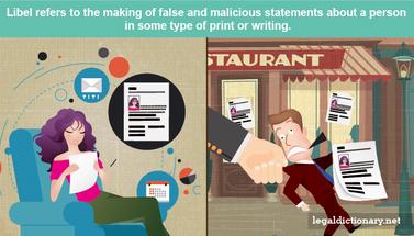 Meaning Of Libel